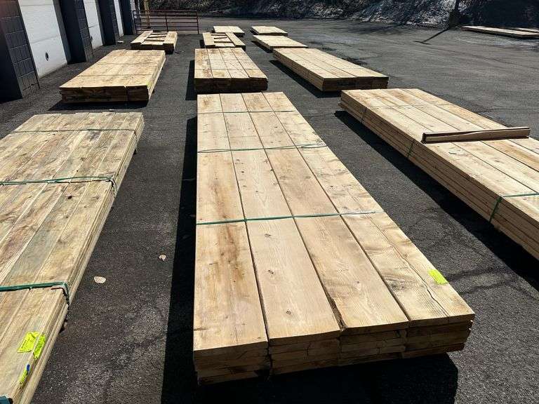 White Fir Dimensional Lumber 2"x12"x14' - Lambrecht Auction, Inc.
