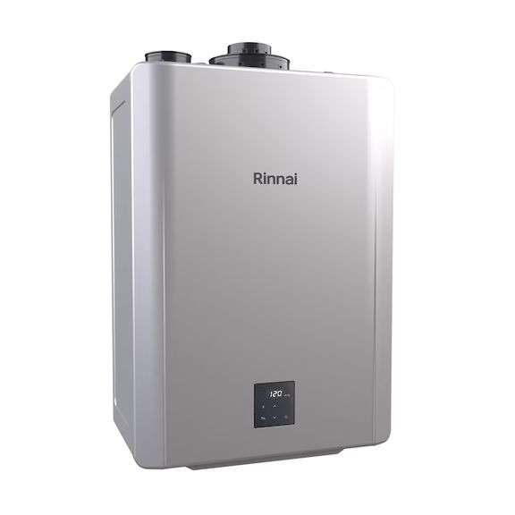 Rinnai Sensei Super High Efficiency Plus 11 GPM 199K BTU Natural Gas/Propane Tankless Water ...