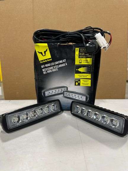 Bully 18W LED Boat Trailer Light Kit, 1170 Lumens - Lambrecht Auction, Inc.