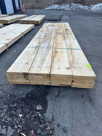 White Fir Dimensional Lumber 2"x12"x14' - Lambrecht Auction, Inc.