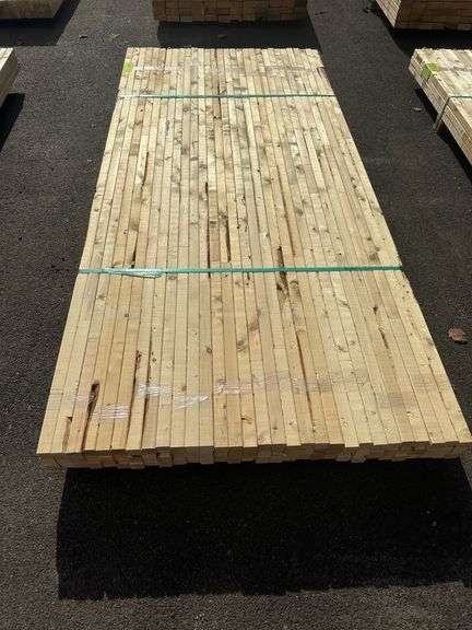 SPF Dimensional Lumber 2"x2"x8' - Lambrecht Auction, Inc.