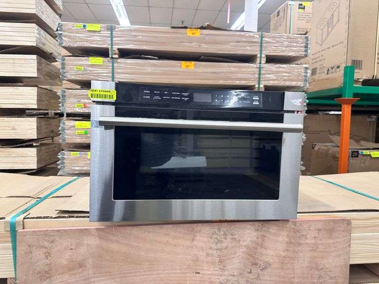 FORNO Capoliveri 24-Inch Microwave Drawer 1.2 Cu.Ft - Lambrecht Auction ...