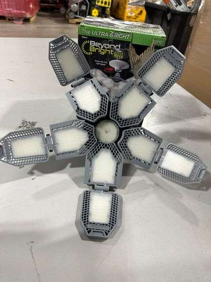 BEYOND BRIGHT 60-Watt Ultra Bright LED Light Bulb 6500K with 10 ...