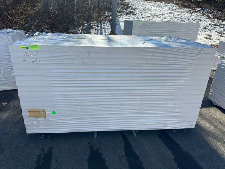 Poly Iso Insulation 2 3/4"x4'x8' - Lambrecht Auction, Inc.