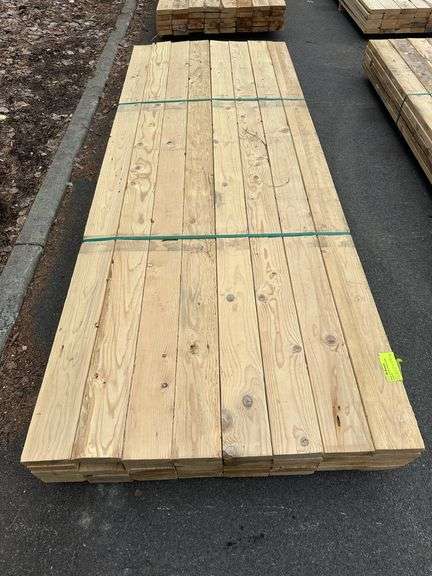 White Fir Dimensional Lumber 2"x6"x10' - Lambrecht Auction, Inc.