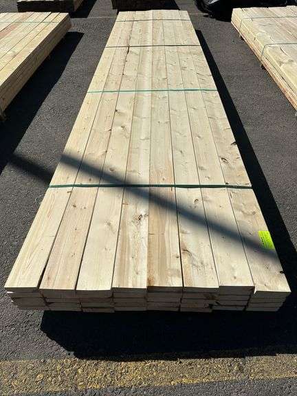 SPF Dimensional Lumber 2"x6"x16' *Condition Note* - Lambrecht Auction, Inc.