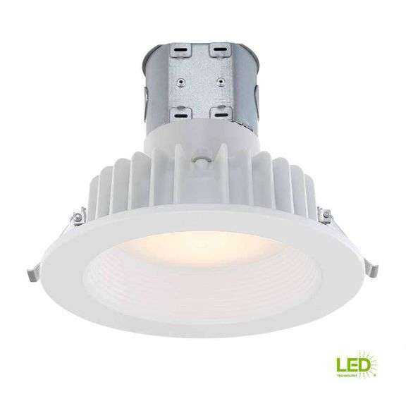 White 6" Recessed LED Lighting Kit - Lambrecht Auction, Inc.