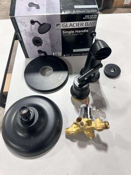 Glacier Bay Oswell Single Handle 1-Spray Tub & Shower Faucet 1.8 GPM ...