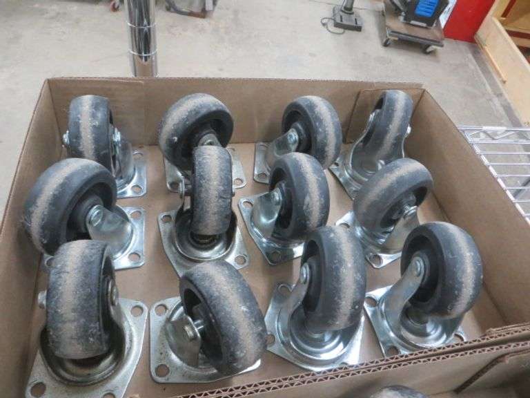 12 Swivel Casters - Lambrecht Auction, Inc.
