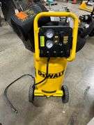 DEWALT 15 Gal. Portable Electric Air Compressor - Lambrecht Auction, Inc.