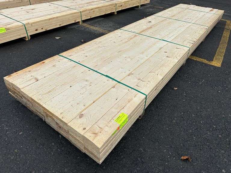 SPF Dimensional Lumber 2"x6"x16' - Lambrecht Auction, Inc.