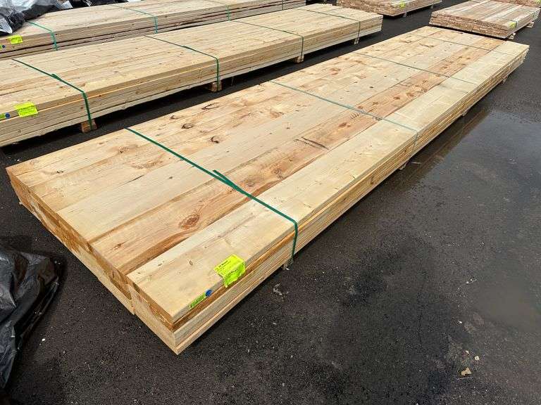 SPF Dimensional Lumber 2"x10"x16' - Lambrecht Auction, Inc.
