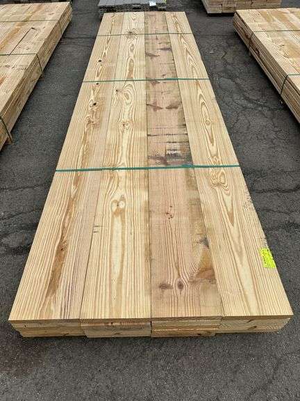 Southern Yellow Pine Dimensional Lumber 2"x12"x14' - Lambrecht Auction ...