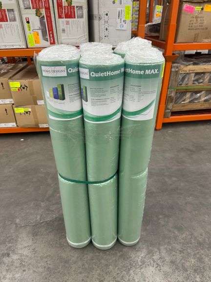 Quiet Home Max Underlayment - Lambrecht Auction, Inc.