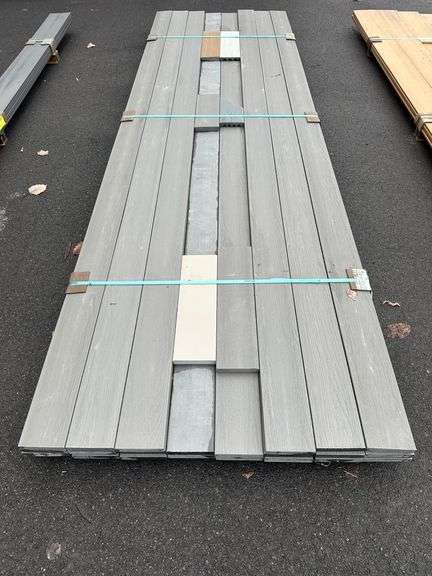 Brown Composite Riser Board 1"x8"x12' - Lambrecht Auction, Inc.