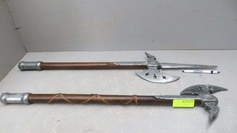 Two Battle Axes - Lambrecht Auction, Inc.