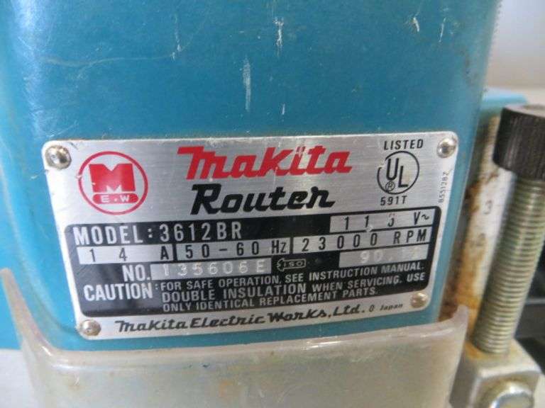 Makita Router - Lambrecht Auction, Inc.