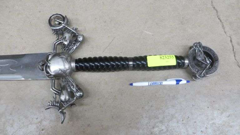 "Rebel to the Bone Choppers" Sword - Lambrecht Auction, Inc.