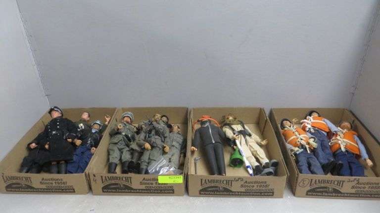 GI Joe Action Figures - 4 Boxes - Lambrecht Auction, Inc.