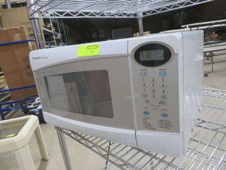 Sharp Carousel Microwave - Lambrecht Auction, Inc.
