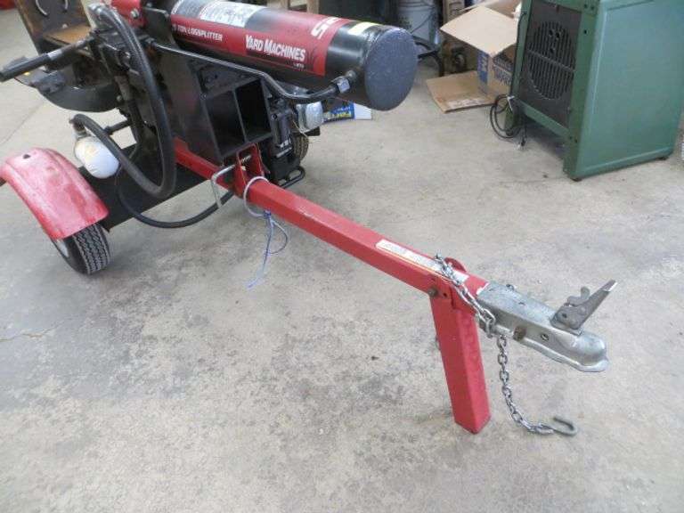 Yard Machines 25-Ton Log Splitter - Lambrecht Auction, Inc.