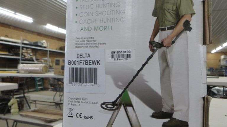 Teknetics Delta 4000 Metal Detector - NIB - Lambrecht Auction, Inc.