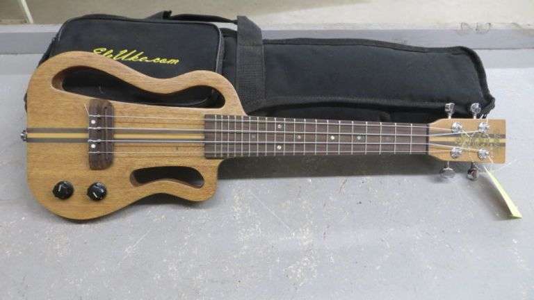 Eleuke Ukulele w/Soft-sided Case - Lambrecht Auction, Inc.
