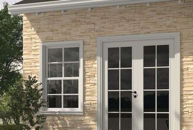 Birch Haven Sand Stone Veneer - Lambrecht Auction, Inc.