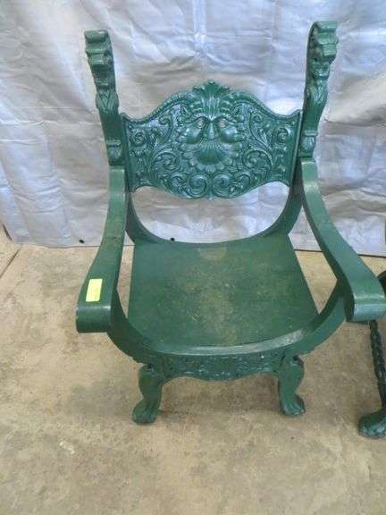 Cast Aluminum North Wind Chairs - Lambrecht Auction, Inc.