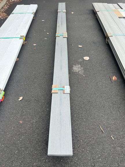 Gray Composite Riser Board 1"x8"x12' - Lambrecht Auction, Inc.