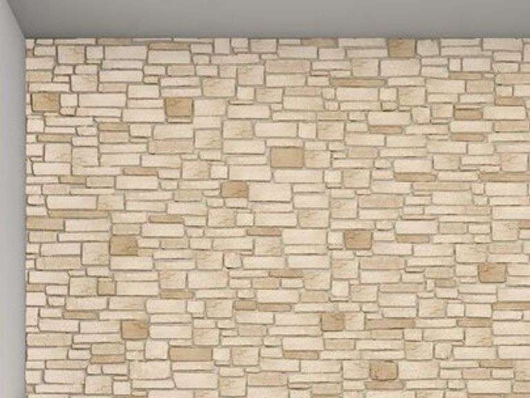 Cobblebrook Beige Stone Veneer - Lambrecht Auction, Inc.