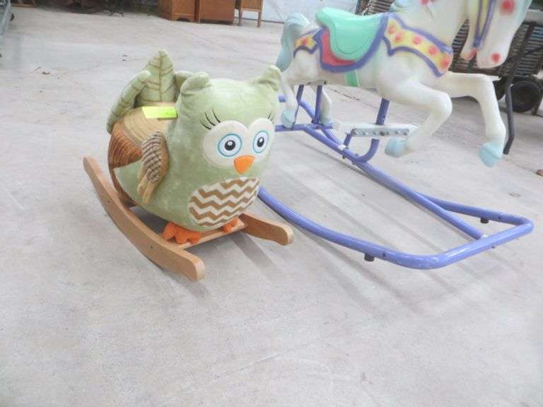 Owl Ride-on Rocker - Lambrecht Auction, Inc.