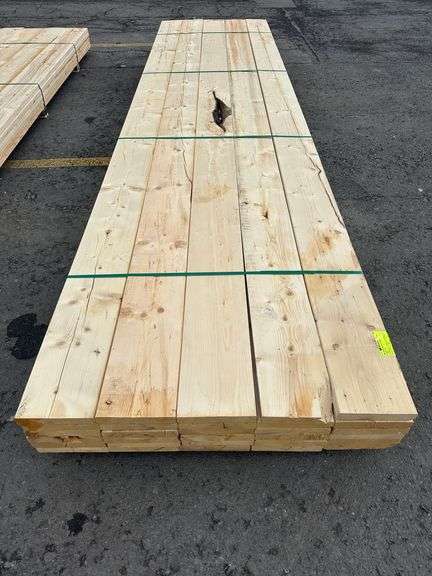 SPF Dimensional Lumber 2"x10"x16' - Lambrecht Auction, Inc.
