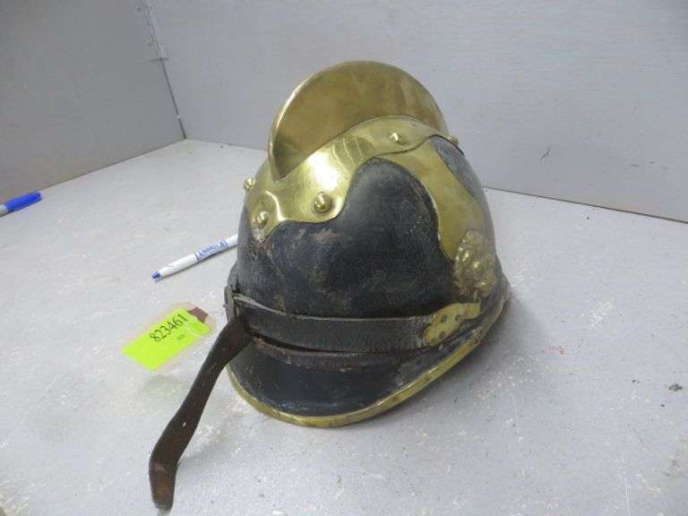 Early 1900s Fireman's Helmet - Lambrecht Auction, Inc.