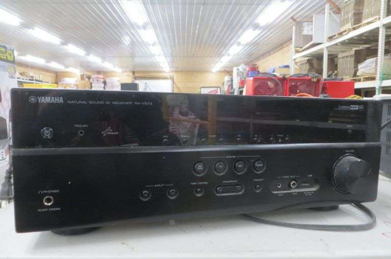 Yamaha AV Receiver - Lambrecht Auction, Inc.