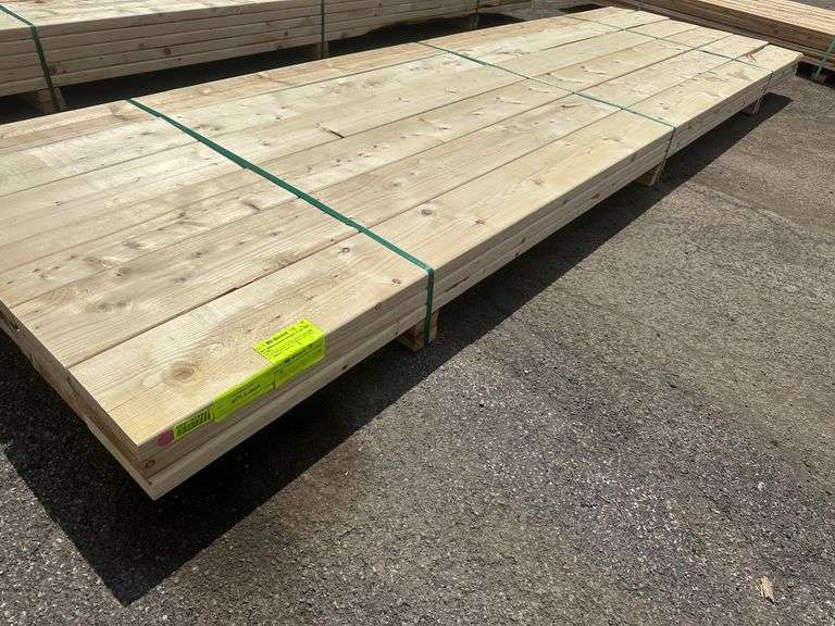 SPF Dimensional Lumber 2"x8"x12' - Lambrecht Auction, Inc.