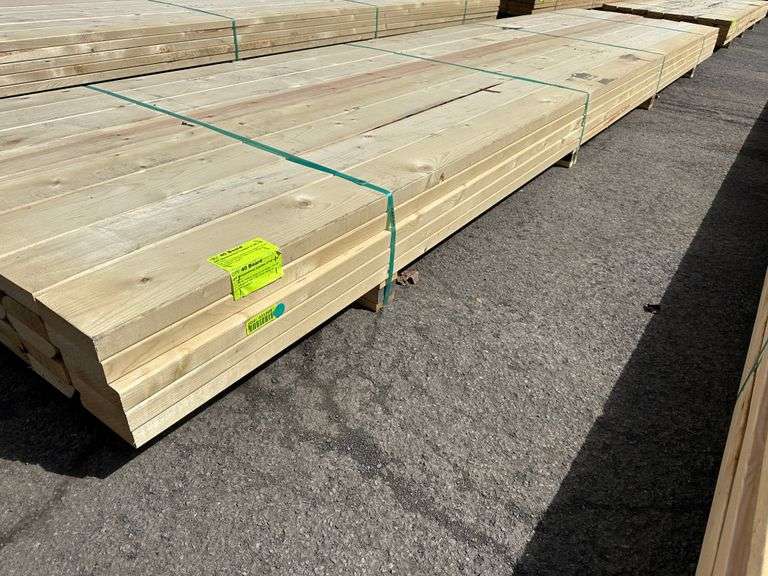 SPF Dimensional Lumber 2"x6"x16' - Lambrecht Auction, Inc.