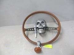 Skull Steering Wheel - Lambrecht Auction, Inc.