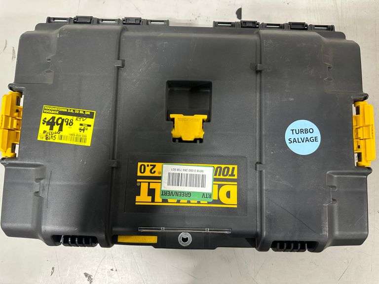 DEWALT TOUGHSYSTEM 2.0 22 in. W Small Modular Tool Box - Lambrecht ...