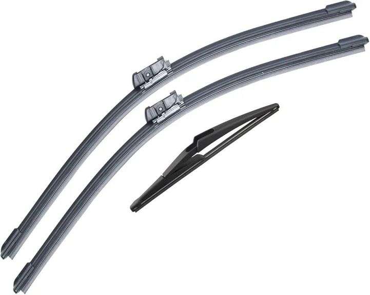 Premium 26''+23''+12'' Wiper Blades Automotive Front Windshield Wipers and Rear Wiper ...