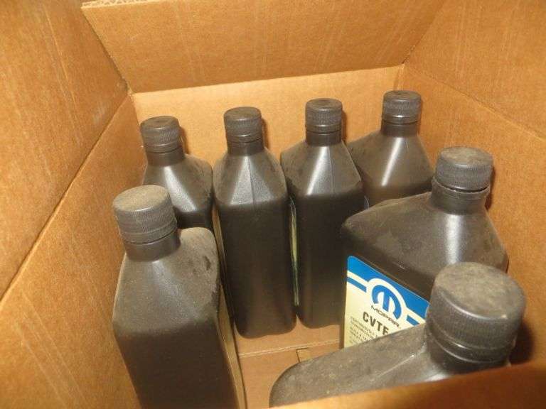 Mopar CVTF+4 Transmission Fluid - 7 Quarts - Lambrecht Auction, Inc.