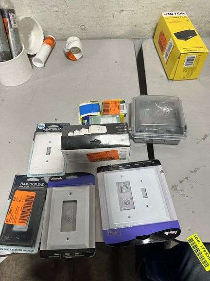 Assorted Electrical Hardware - Lambrecht Auction, Inc.