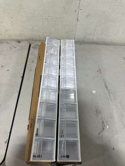 Tip Out Storage Bin System (2) - Lambrecht Auction, Inc.