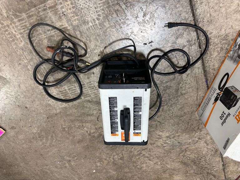 Hobart Handler 100 Flux-Cored Welder - Lambrecht Auction, Inc.