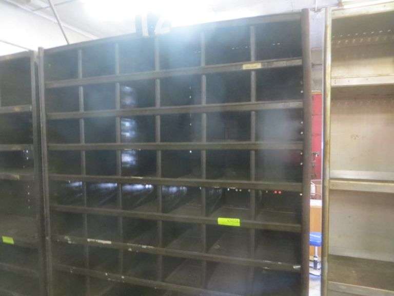 Parts Shelf 3'W x 7' - Lambrecht Auction, Inc.