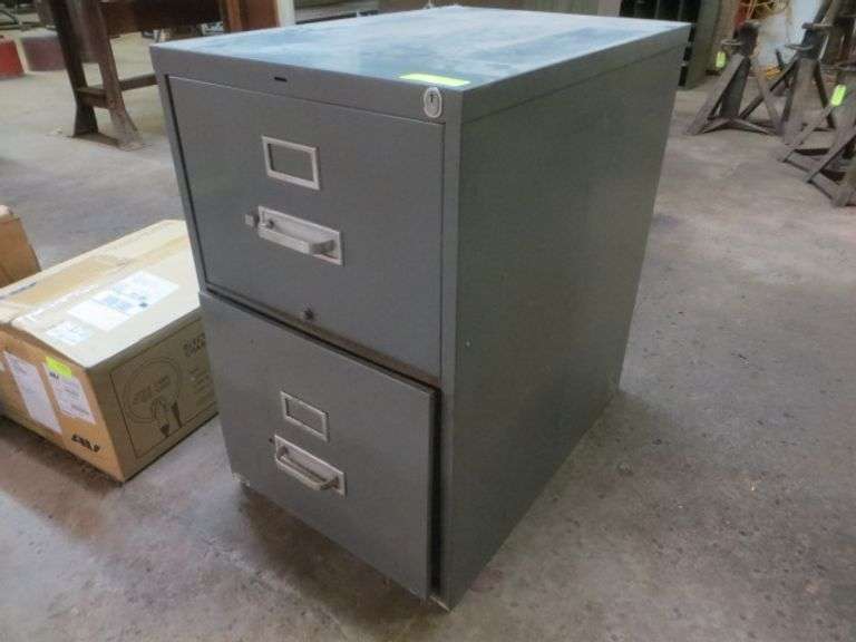 2-Drawer Legal Size File Cabinet - Lambrecht Auction, Inc.