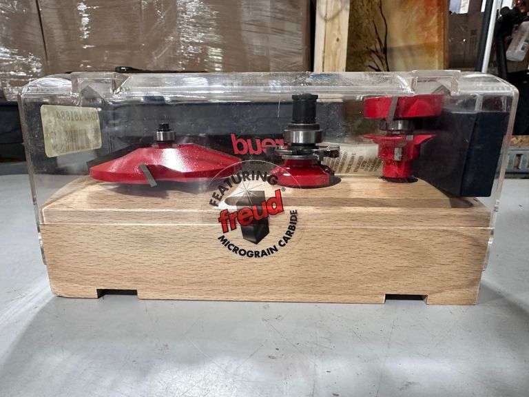 Freud 97-250: 3 Piece adjustable Bit Set, ogee & bevel profile ...