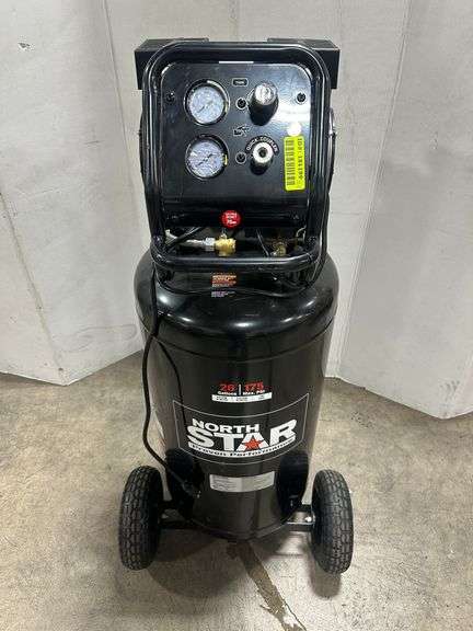 NorthStar Portable Quiet Electric Air Compressor, 1.5 HP, 26 Gallons ...