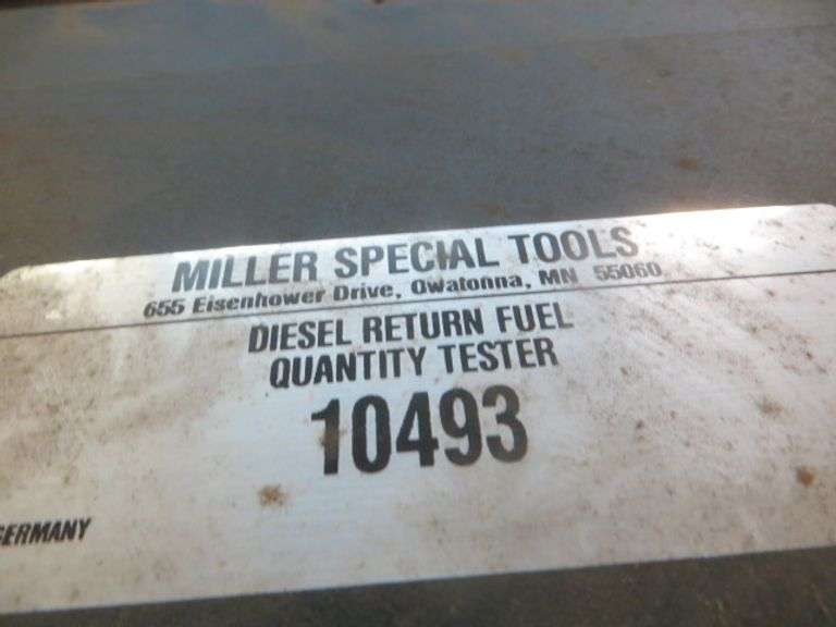 MST #10493 Diesel Return Fuel Quantity Tester - Lambrecht Auction, Inc.