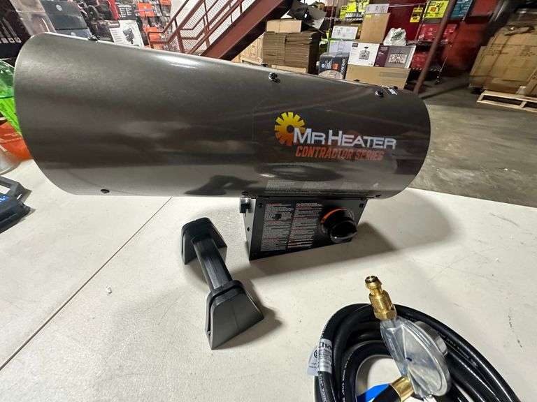 Mr. Heater Contractor Series 30K-60K BTU Propane Forced Air Heater ...